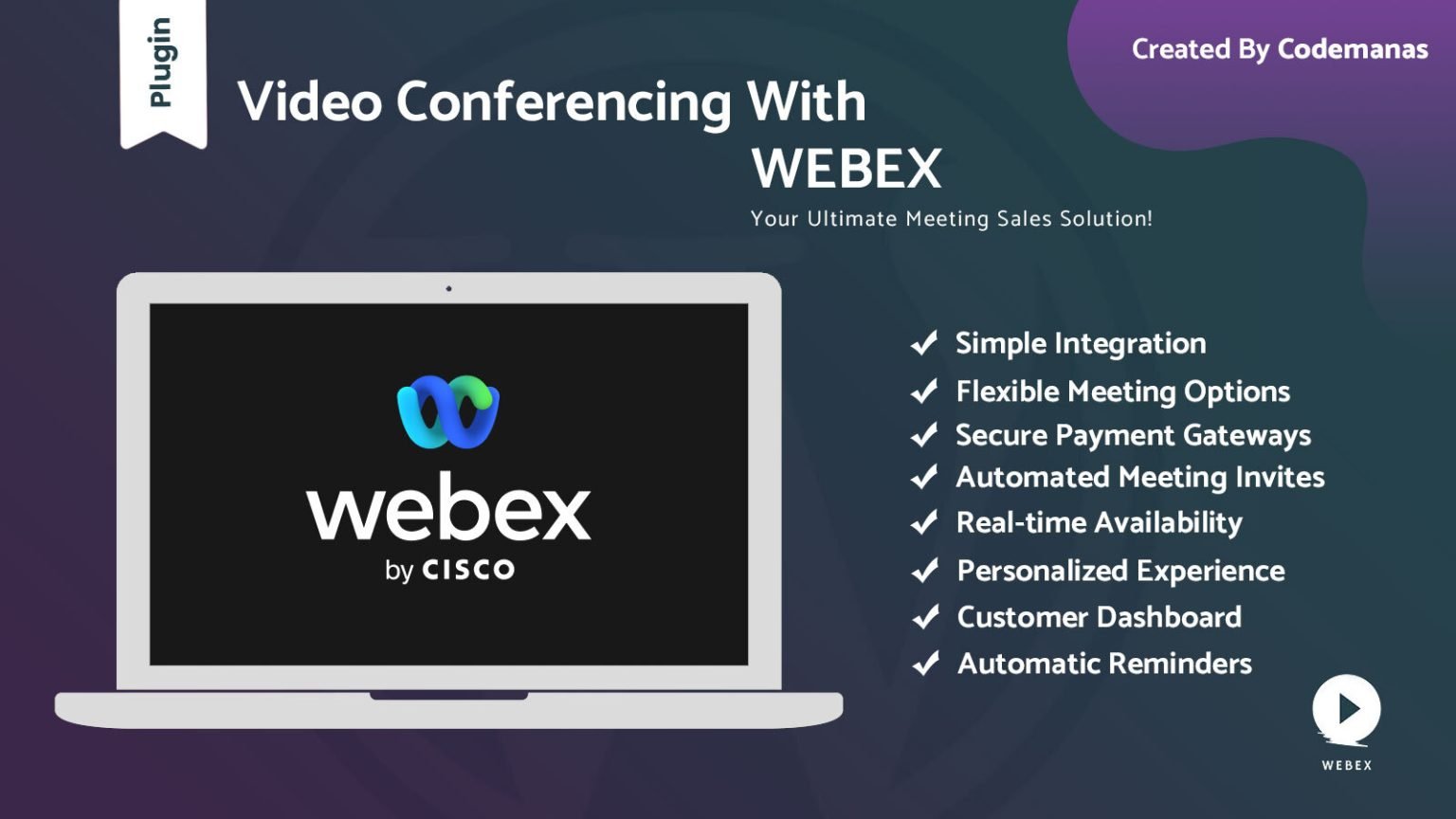 Webex for WooCommerce - Codemanas Solutions
